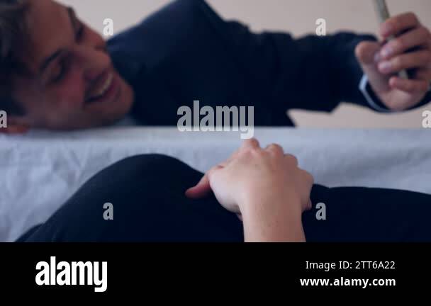 funeral, sadness and mourning concept - a sad man talking and crying ...