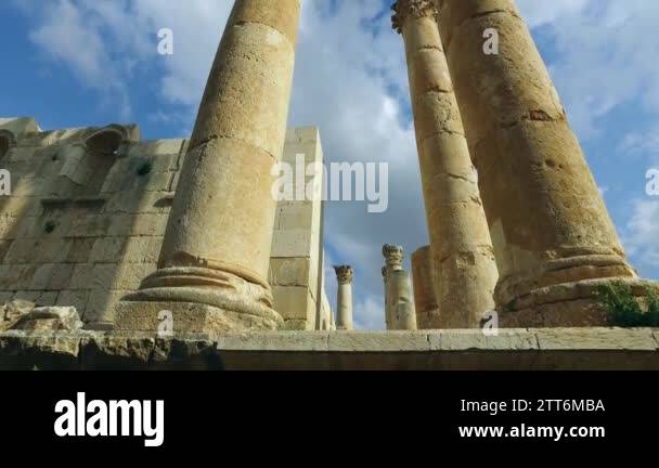 Temple jordan antiquity ruins arabia Stock Videos & Footage - HD and 4K ...