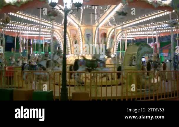 Merry go round carousel ride Stock Videos & Footage - HD and 4K Video ...