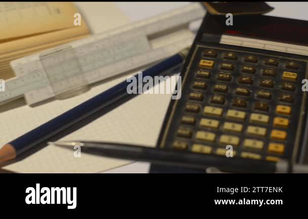 Drawing and calculation tools vintage. In particular, an electronic ...