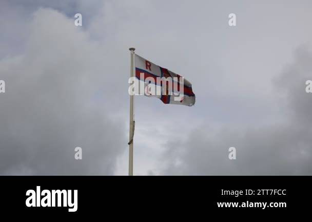 Rnli lifeboat flag Stock Videos & Footage - HD and 4K Video Clips - Alamy