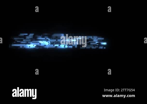 cool glitch ALGORITHM text animation background logo seamless loop New ...
