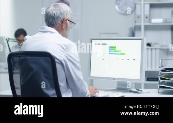 Researcher working desk typing Stock Videos & Footage - HD and 4K Video ...