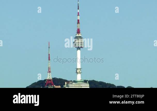 Namsan seoul tower observatory Stock Videos & Footage - HD and 4K Video ...
