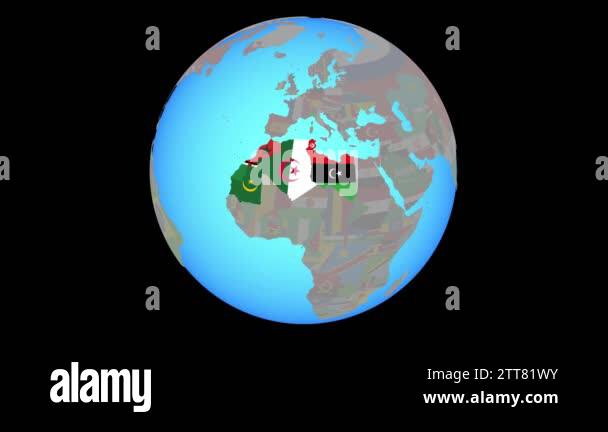 Map of the maghreb Stock Videos & Footage - HD and 4K Video Clips - Alamy