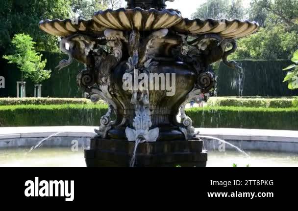 Historic fountain. Fountains were originally purely functional ...