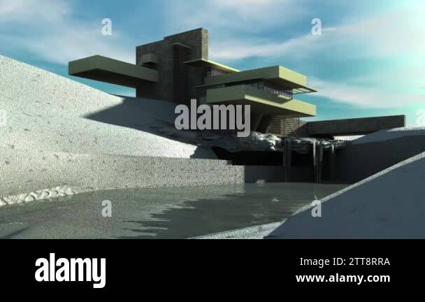 Fallingwater by frank lloyd wright Stock Videos & Footage - HD and 4K ...