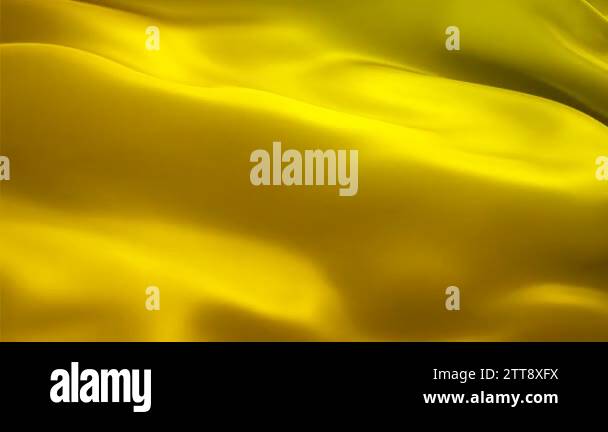 Gold flag video waving in wind. Realistic golden Flag background. Gold ...