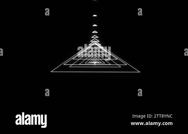 Trigonous white motion laser lines effect on black motion background VJ ...