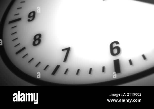 Numerical Clock Time Lapse Background Loop/ 4k animation of a black and ...