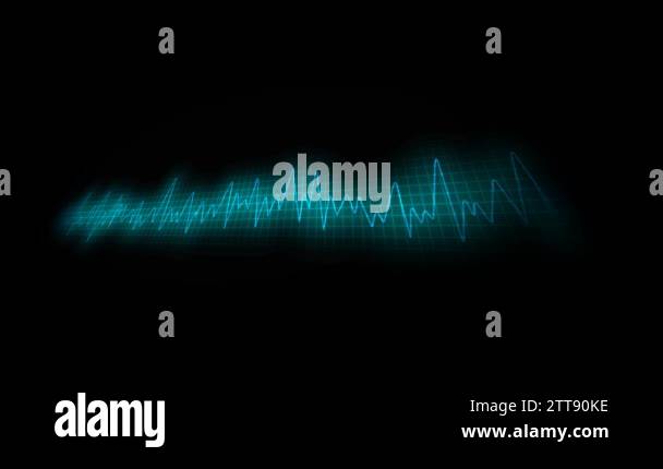 Electric chart. Painted electricity. Signal Stock Video Footage - Alamy