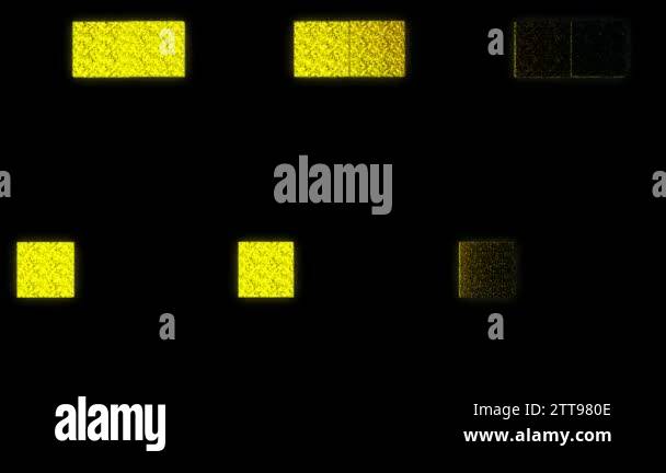 Looping seamless 3d barcode motion elements. Loopable color code ...