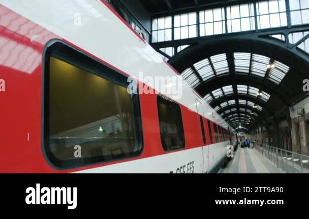 Passenger train at platform Stock Videos & Footage - HD and 4K Video ...