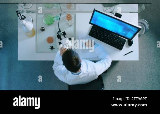 Scientist analysing data computer Stock Videos & Footage - HD and 4K ...