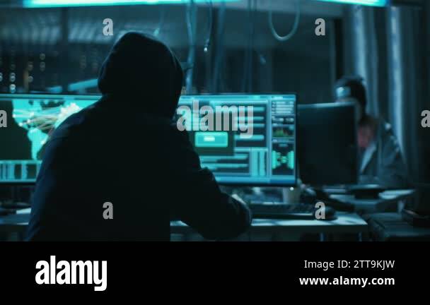 Hooded Teenage Hacker Successfully Attacks Global Infrastructure Servers With Malware Display