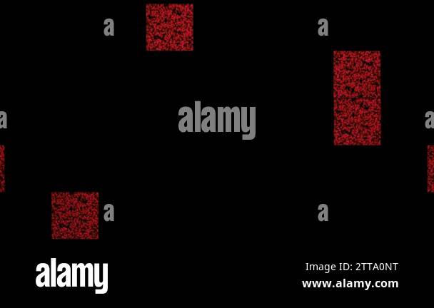 Looping seamless 3d barcode motion elements. Loopable color code ...