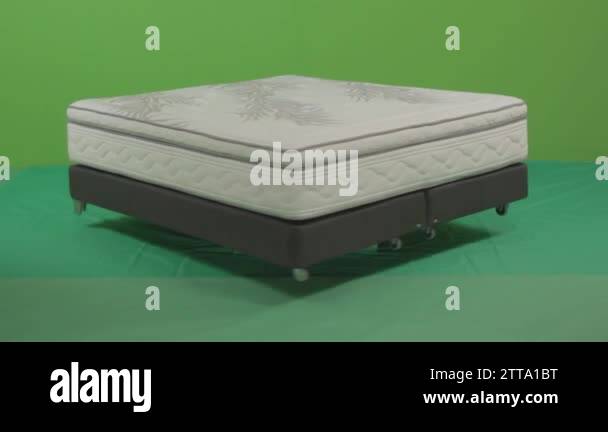 Mattress against green screen Stock Video Footage - Alamy