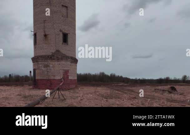 Abandoned brick water tower Stock Videos & Footage - HD and 4K Video ...