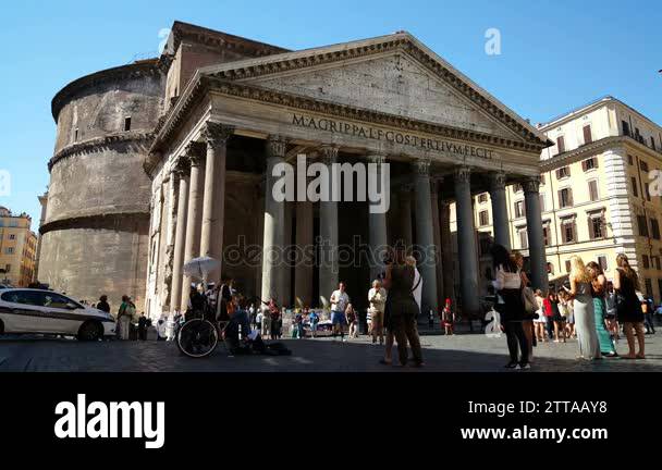 Pantheon building in rome Stock Videos & Footage - HD and 4K Video ...