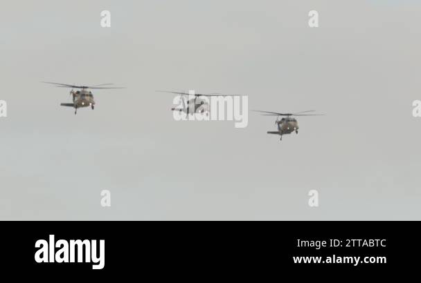 Blackhawk helicopters in flight Stock Videos & Footage - HD and 4K ...