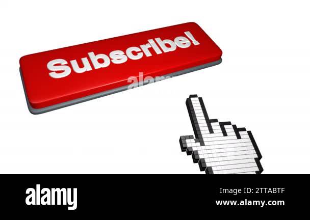 Youtube subscribe. Increasing number for videos. Icon of social medias ...