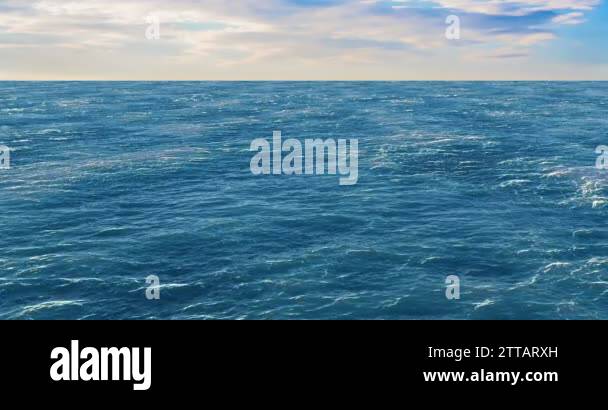 Ocean surface 3d animation rendering Stock Videos & Footage - HD and 4K ...