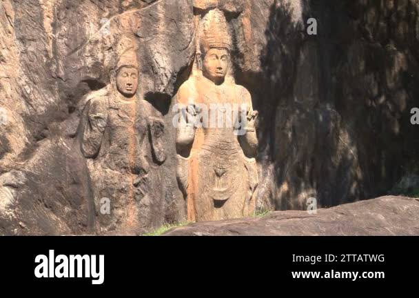 Statue of King Parakramabahu Stock Video Footage - Alamy