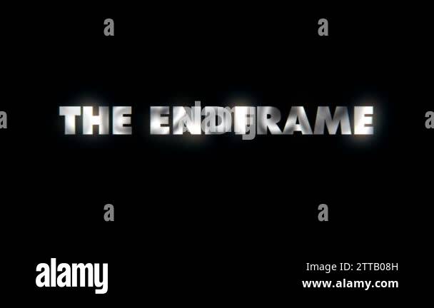 Endframe Stock Videos & Footage - HD and 4K Video Clips - Alamy