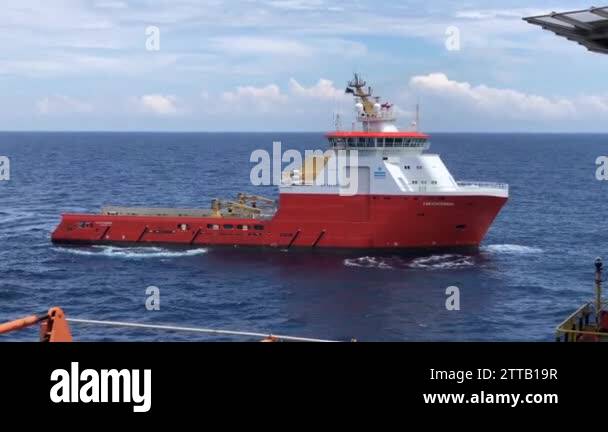 Offshore anchor handling operation Stock Videos & Footage - HD and 4K ...