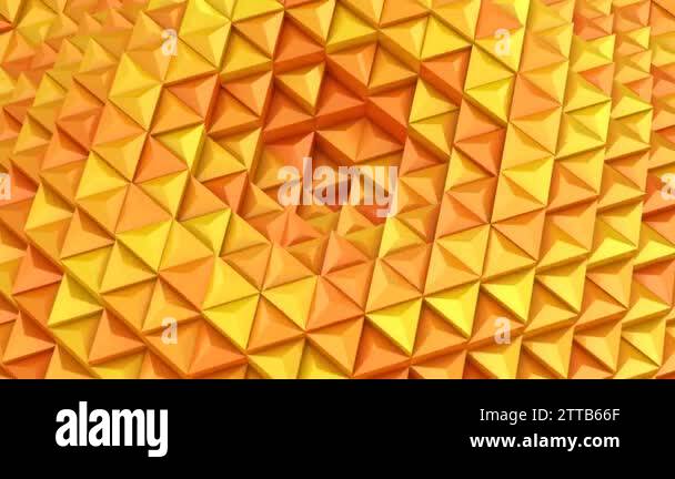 Triangles Formed A Wave. Abstract background, 2 in 1, loop (301-600 ...