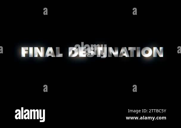 Final destination Stock Videos & Footage - HD and 4K Video Clips - Alamy