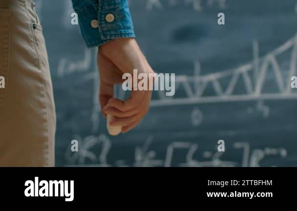 Brilliant Young Academic Finishes Writing Complex Mathematical Formula ...