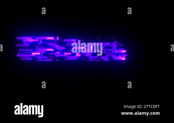 cool glitch TESTING text animation background logo seamless loop New ...