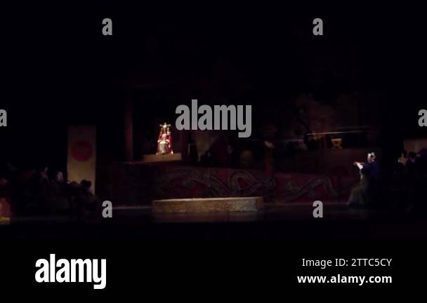 DNIPRO, UKRAINE DECEMBER 22, 2018: Classical Opera by Giacomo Puccini ...