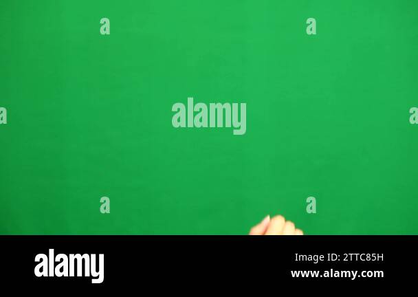 Hand gestures. Touchscreen. Female hand showing multitouch gestures in ...