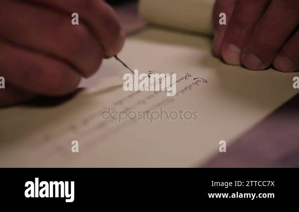 Old style handwriting Stock Videos & Footage - HD and 4K Video Clips ...