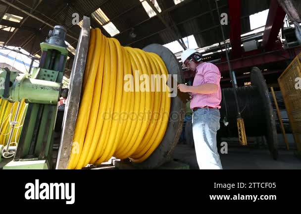 Electric cable roll Stock Videos & Footage - HD and 4K Video Clips - Alamy