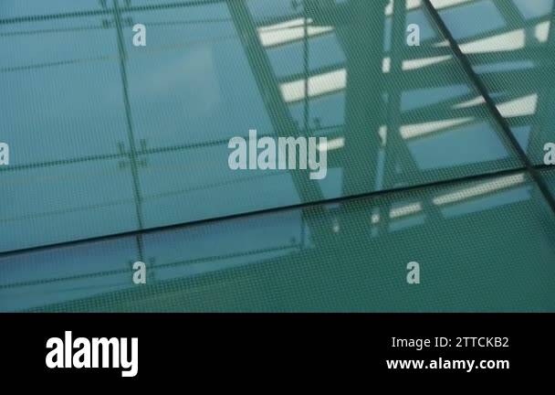 Smooth surface,reflection of roof,Luxury mall glass house,hall,Shadow ...