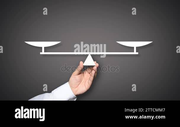 Balance life scales Stock Videos & Footage - HD and 4K Video Clips - Alamy