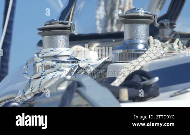 Yacht winch ropes Stock Videos & Footage - HD and 4K Video Clips - Alamy