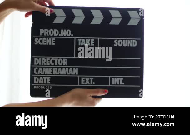 Hands using film clapper board Stock Videos & Footage - HD and 4K Video ...