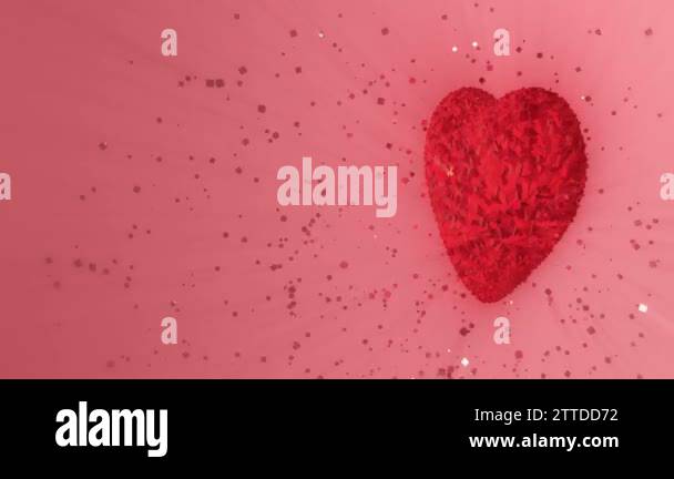 3d animation: Abstract looped animated background: Rotating luminous ...