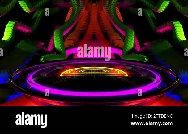 Looped seamless footage for your event, concert, stage design, title ...