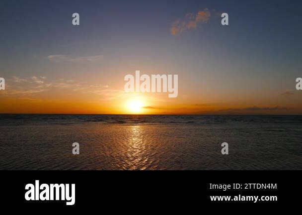 A sunrise video with clear skies from Dumaguete City, Negros Oriental ...