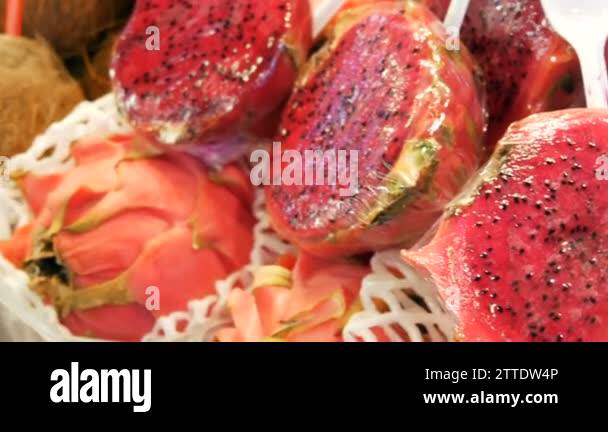 Red unique pitaya Stock Videos & Footage - HD and 4K Video Clips - Alamy
