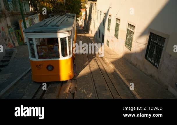 Lisbon elevador da gloria Stock Videos & Footage - HD and 4K Video ...