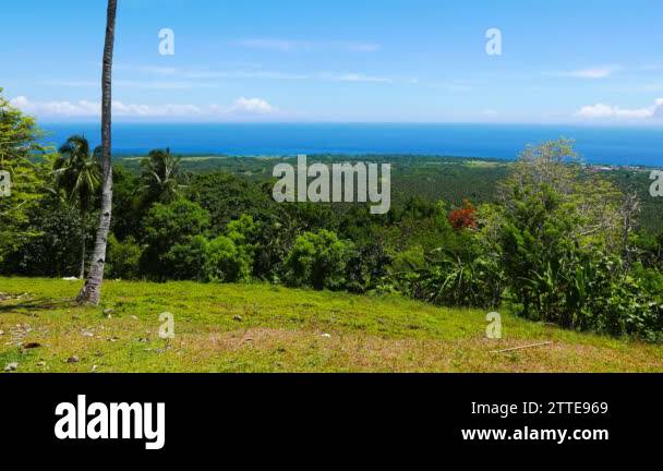The view from Mount Hibok Hibok Volcano Observatory; Camiguin Island ...
