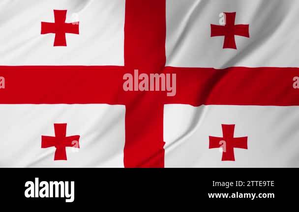 Georgia country flag Stock Videos & Footage - HD and 4K Video Clips - Alamy