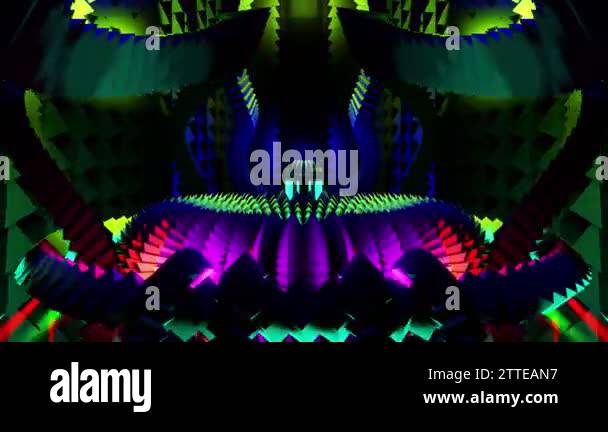 Looped seamless footage for your event, concert, stage design, title ...