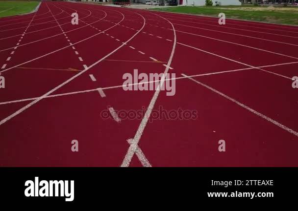 Running track lane numbers Stock Videos & Footage - HD and 4K Video ...